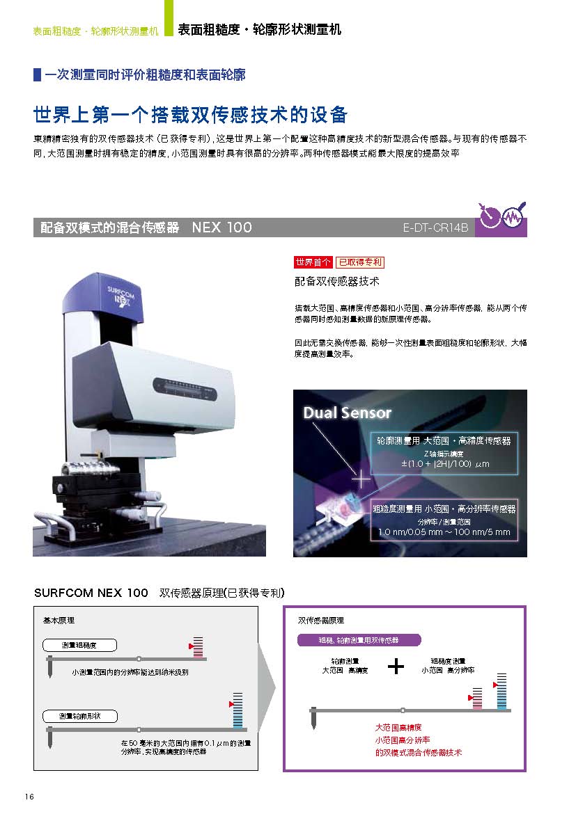 表面粗糙度・轮廓形状复合测量机SURFCOM NEX 100 东京精密ACCRETECH - 上海贯金贸易有限公司