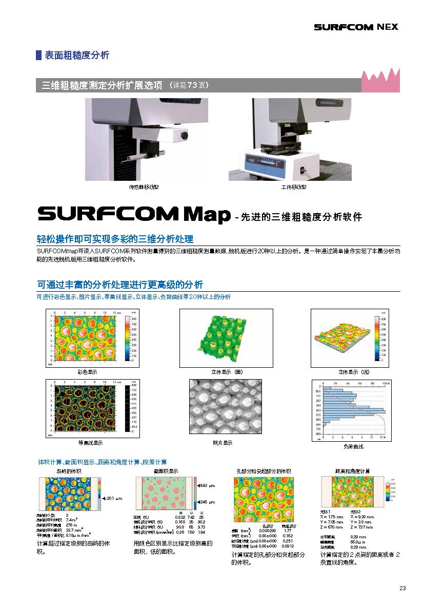 表面粗糙度测量机SURFCOM NEX 001 东京精密ACCRETECH - 上海贯金贸易有限公司